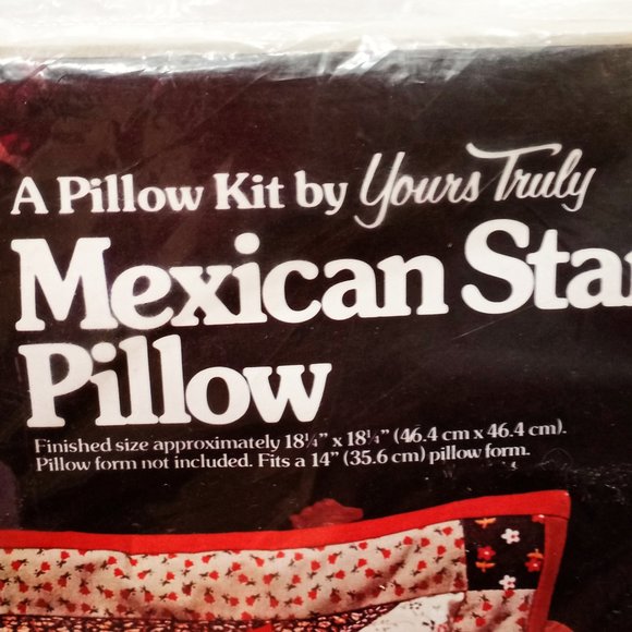 Yours Truly | Office | Mexican Star Pillow Quilting Kit 241 Yours Truly ...